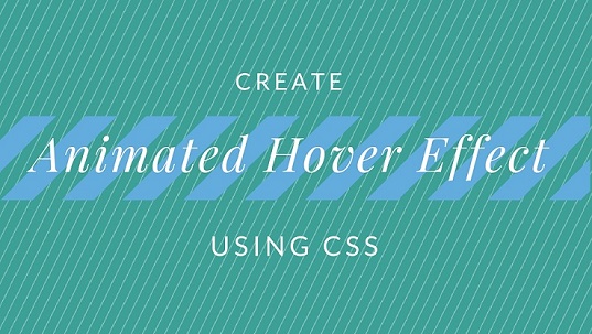Animated Hover Effect - Technbuzz.com